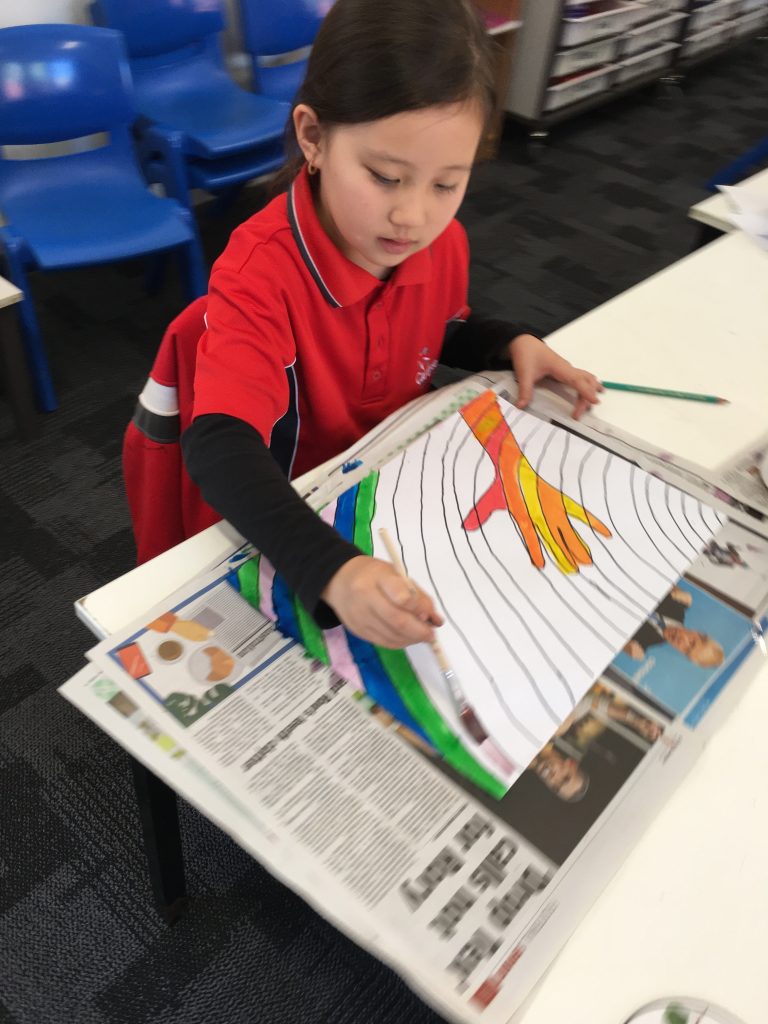 Reconciliation Week Art - Carlisle Primary School