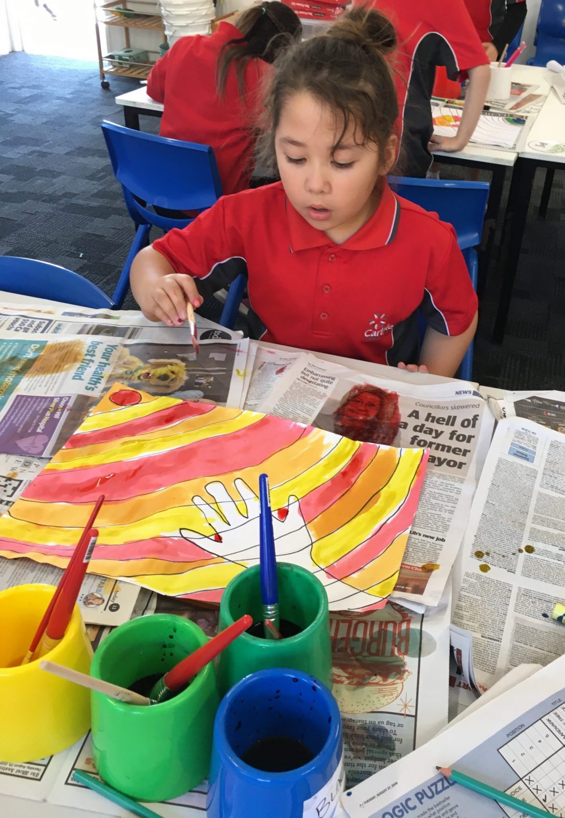 Reconciliation Week Art - Carlisle Primary School